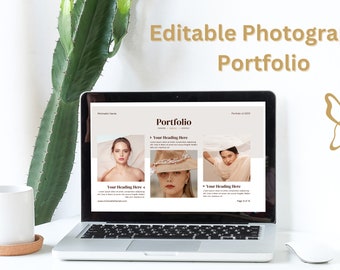 26 CANVA Creative Portfolio / Portfolio Presentation / Photography ...