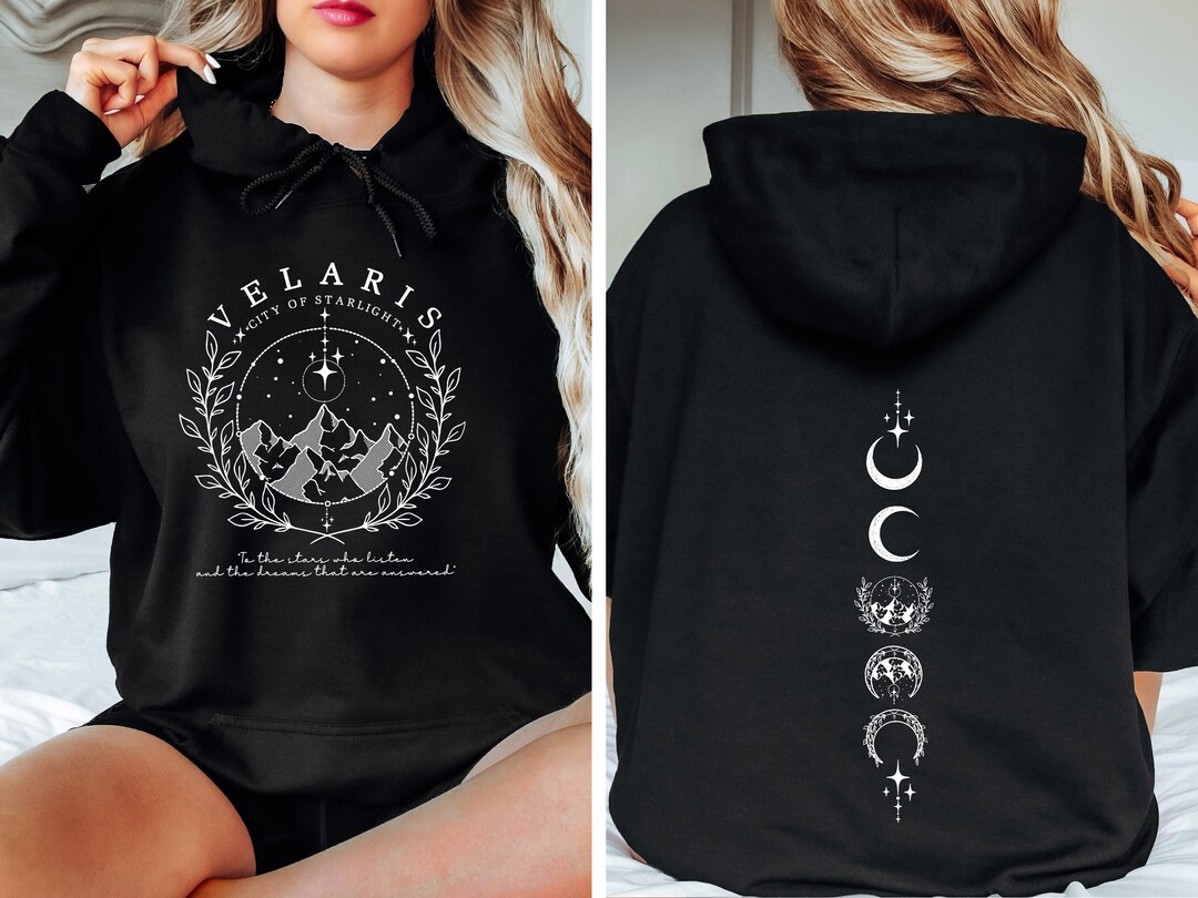 The Night Court Hoodie, Night Court Symbol Sweatshirt, A Court of ...