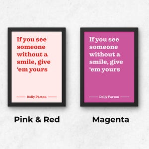 Dolly Parton Quote Printable Wall Art - Instant Download Minimalist ...