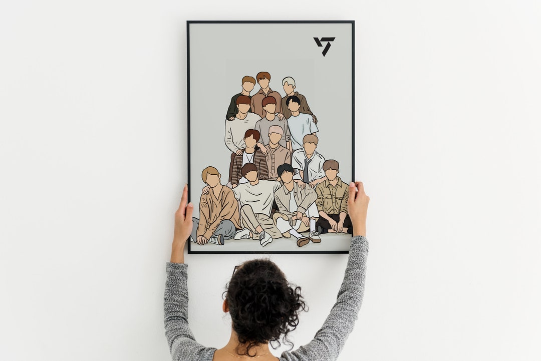 Seventeen Group, Seventeen Digital Download, Seventeen Poster ...
