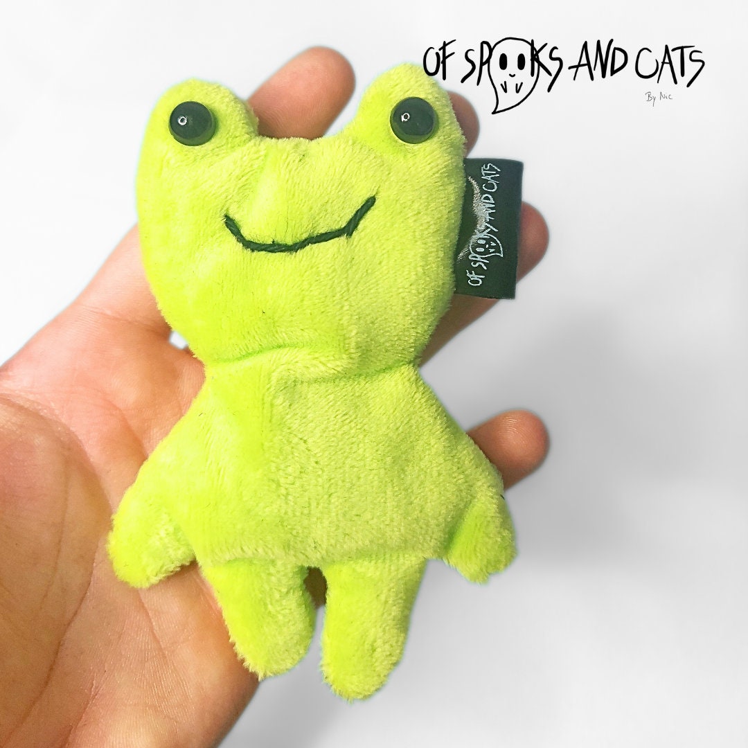 Froschi Concern Friend Stress Animal Frog Pocket Cuddly Toy Lucky Charm ...