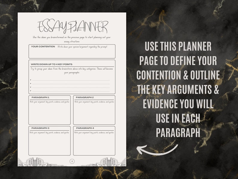 History Essay Planner, Outline Template & Marking Rubric Bundle ...
