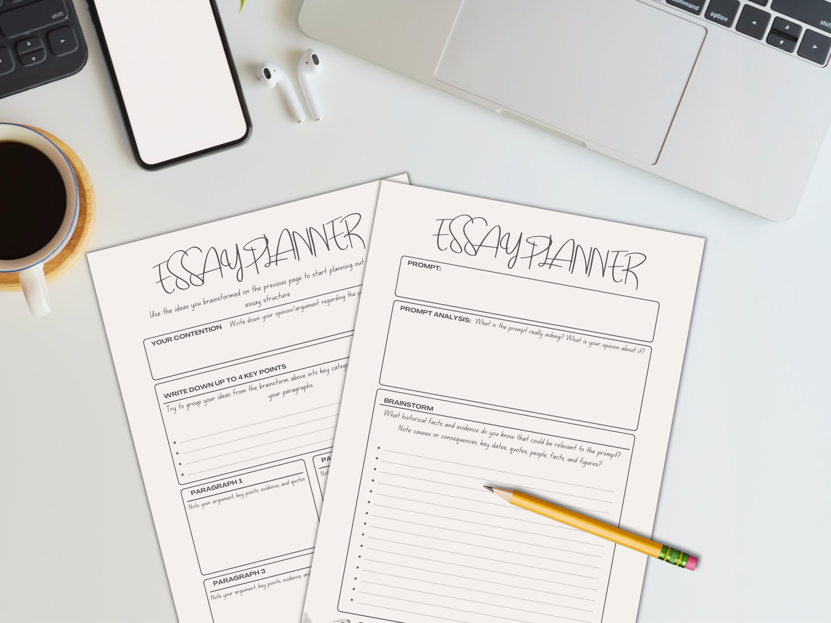 History Essay Planner, Outline Template & Marking Rubric Bundle ...