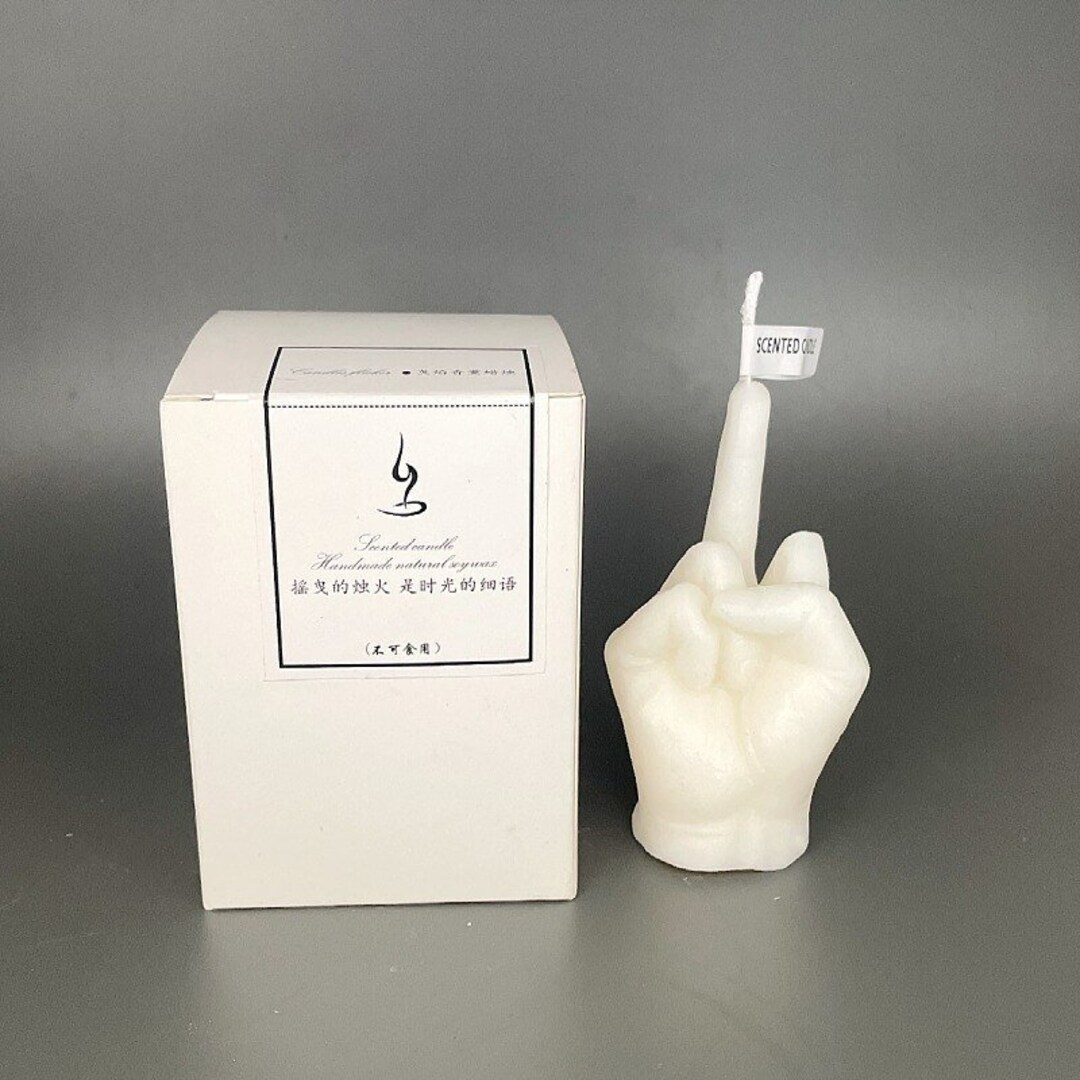 Funny Candle, Middle Finger Candle, Hand Candle - Etsy