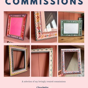 Custom Picture Frame | Personalised Bespoke Design | Preloved Upcycled ...
