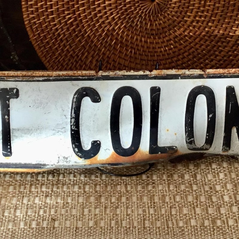 Antique Metal Signs - Etsy