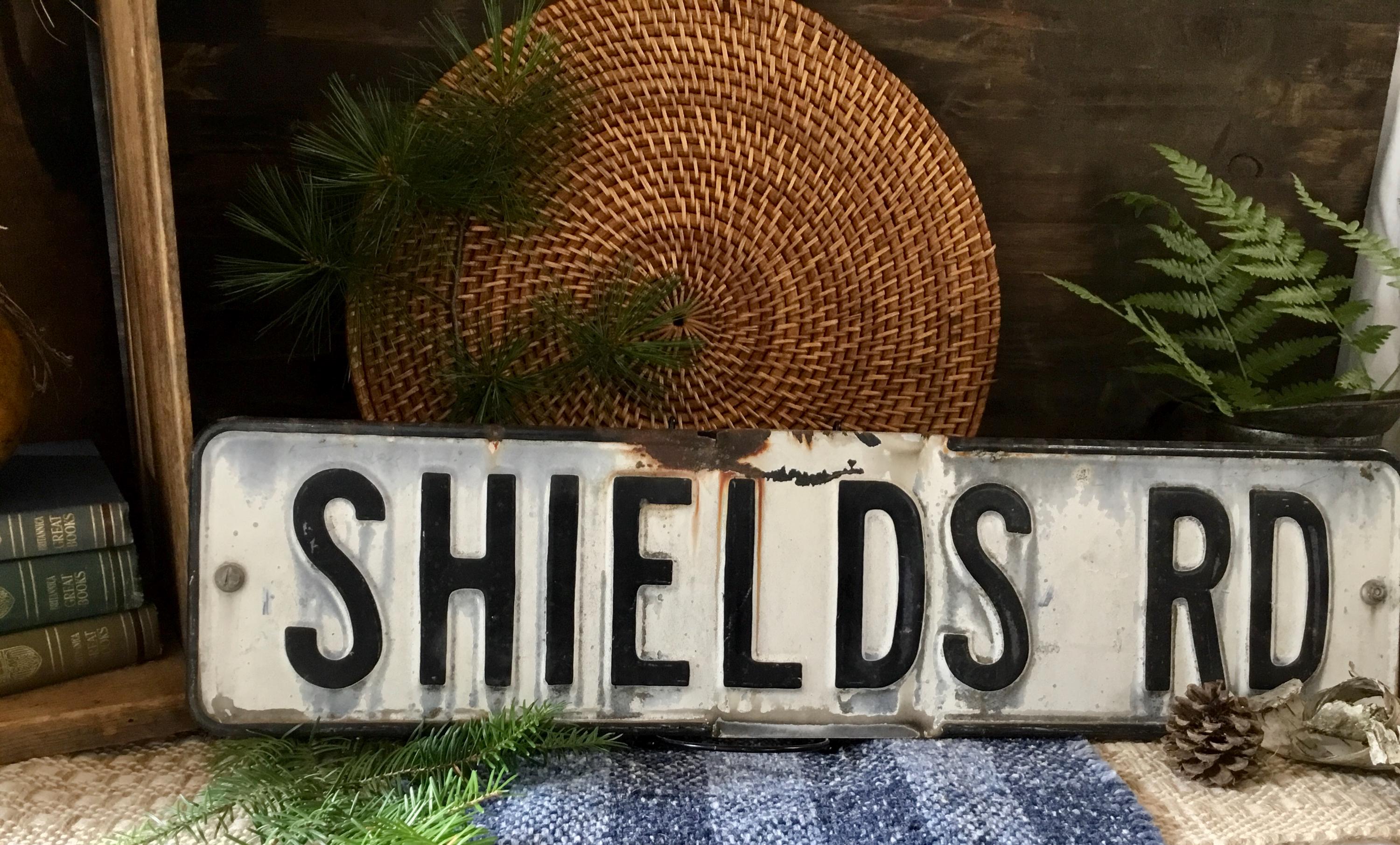Vintage Metal Street Sign - Etsy