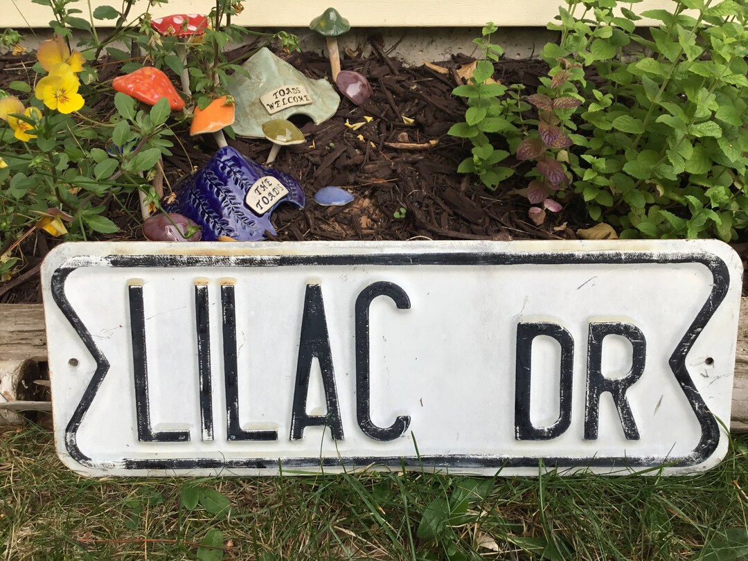 Vintage Metal Street Sign - Etsy