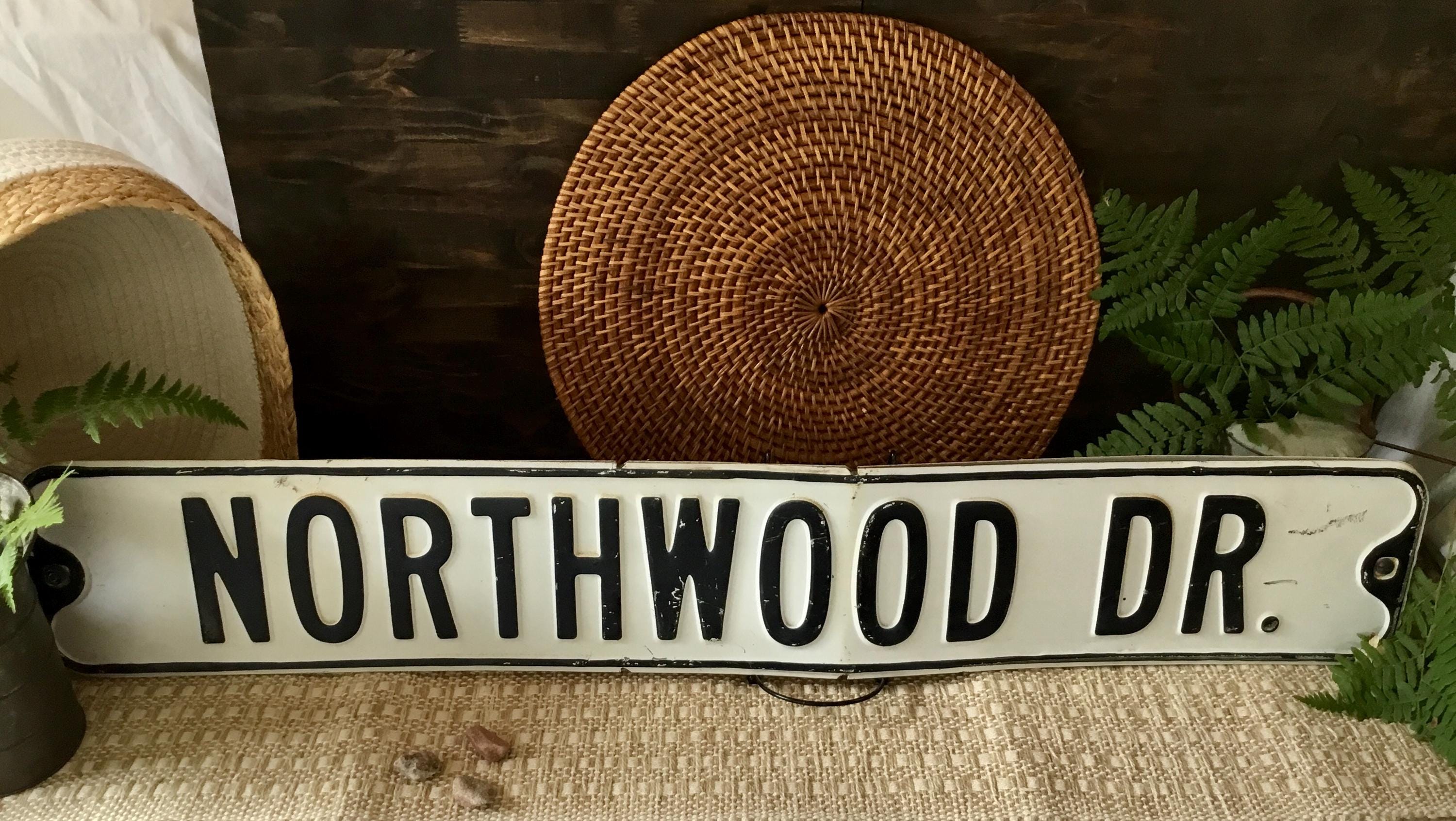 Vintage Metal Street Sign - Etsy