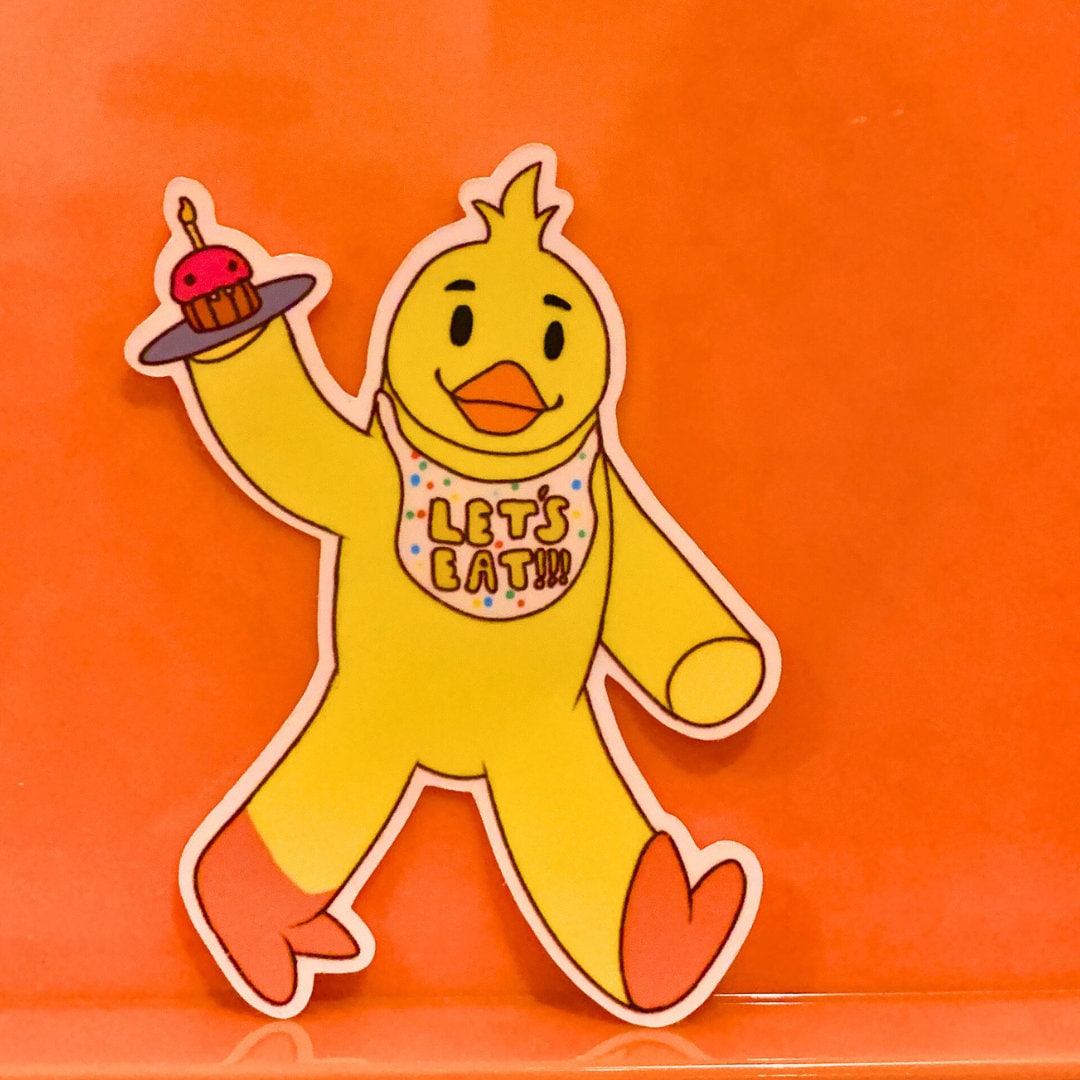 Animatronic Plushie Friends || Water-resistant/waterproof 3in. Vinyl ...