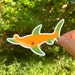 Fruit Shark Sticker Set || Water-resistant/waterproof Vinyl Matte Sea ...