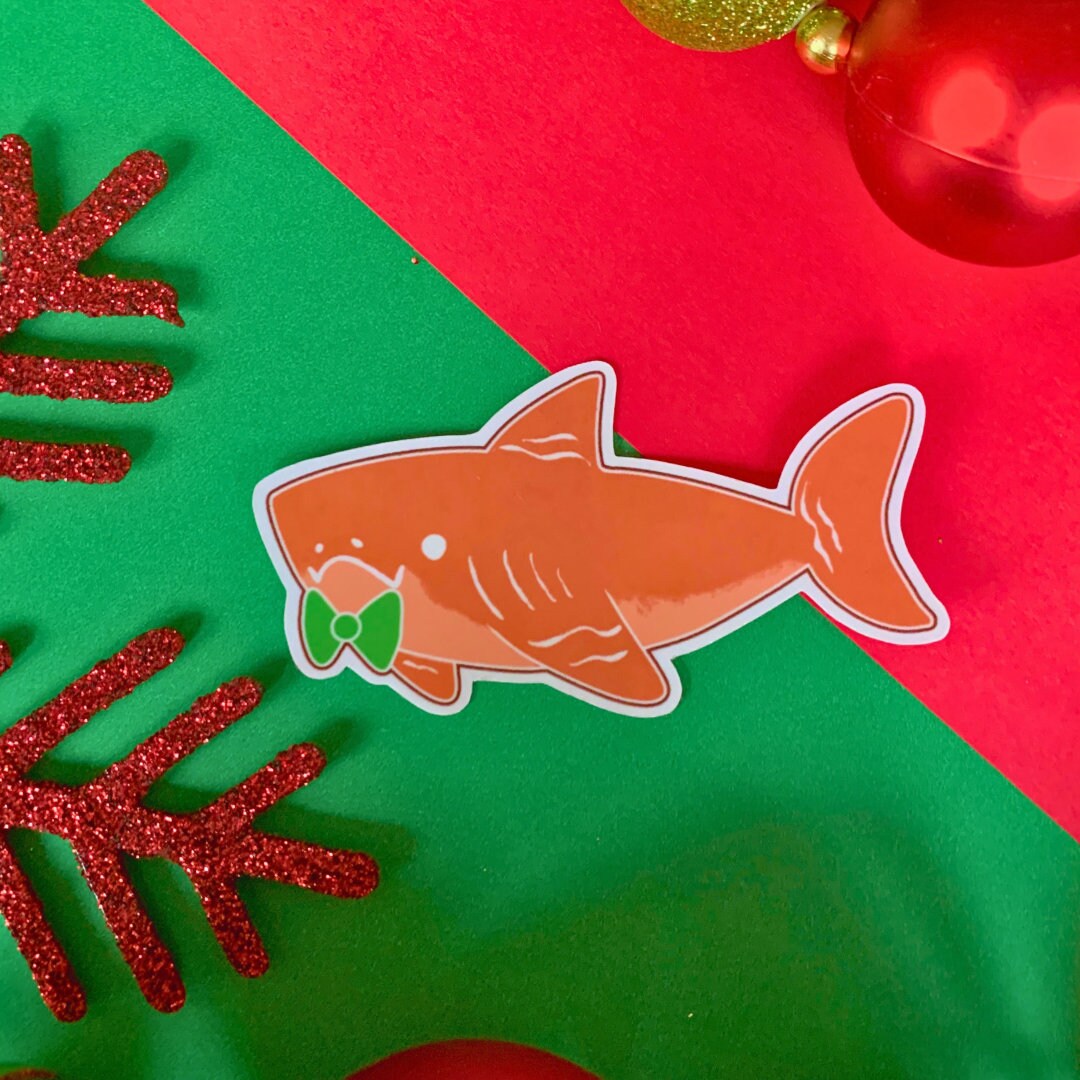 Gingerbread Animals || Water-resistant/waterproof 3in. Vinyl Sticker ...