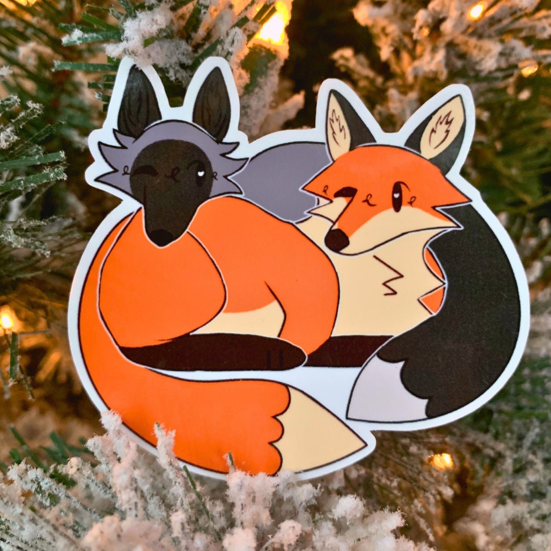 Animal Couples V.1 Water-resistant/waterproof 3in. Vinyl Sticker Set - Etsy