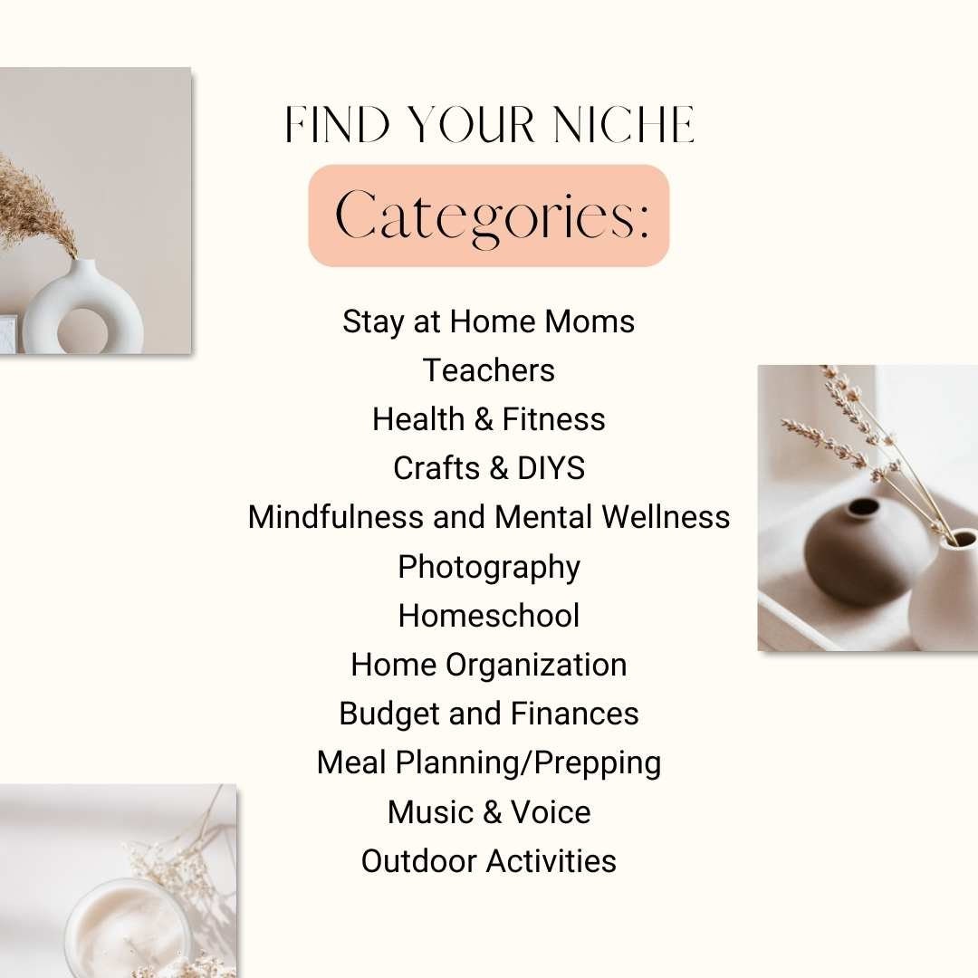 Find Your Niche | Digital Product Ideas | Master Resell Rights | MRR ...