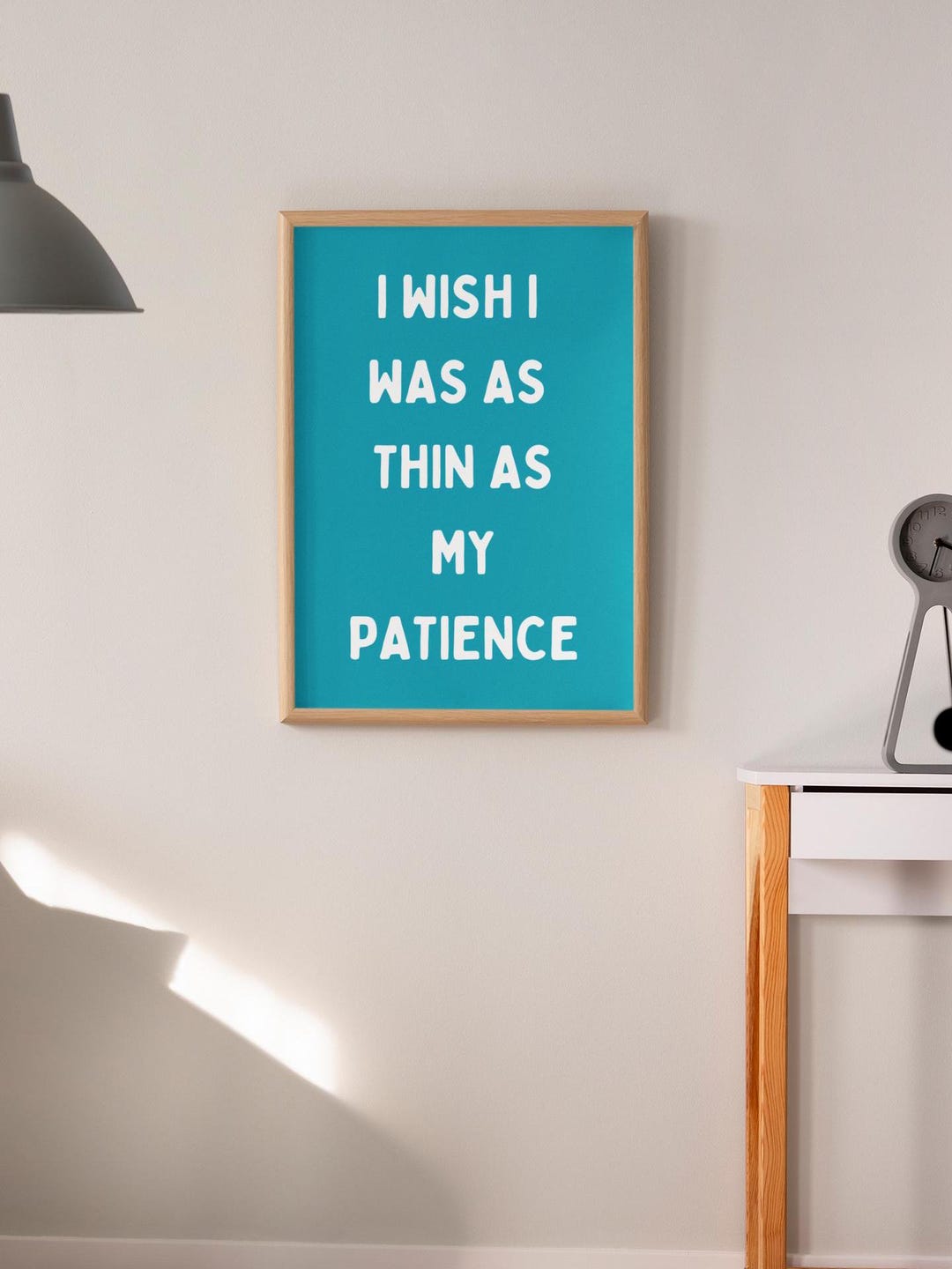 Wall Art Print Funny Quotes Room Decor House Decor Five Sizes Digital ...