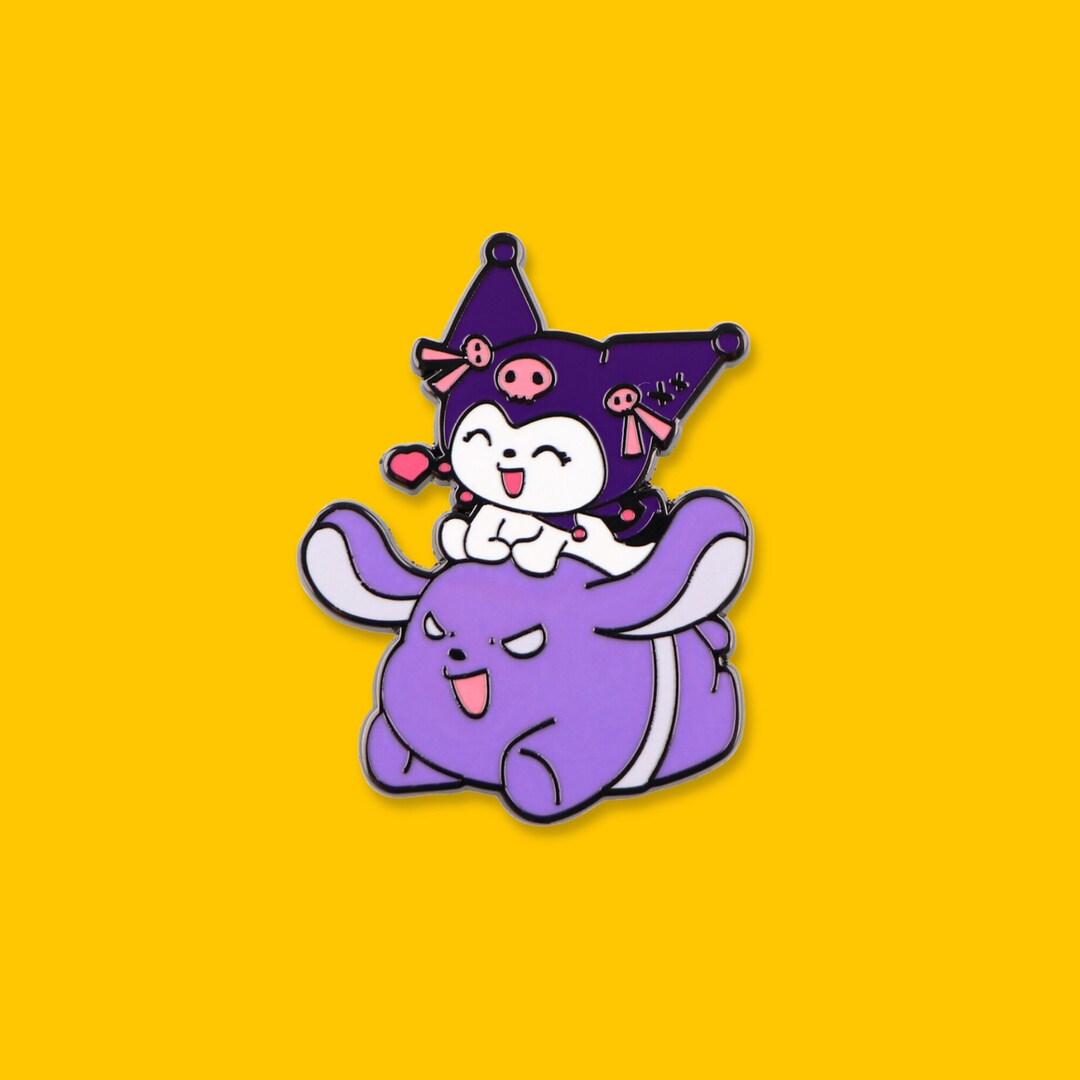 Kuromi & Friend Kawaii Enamel Pin Gift - Etsy