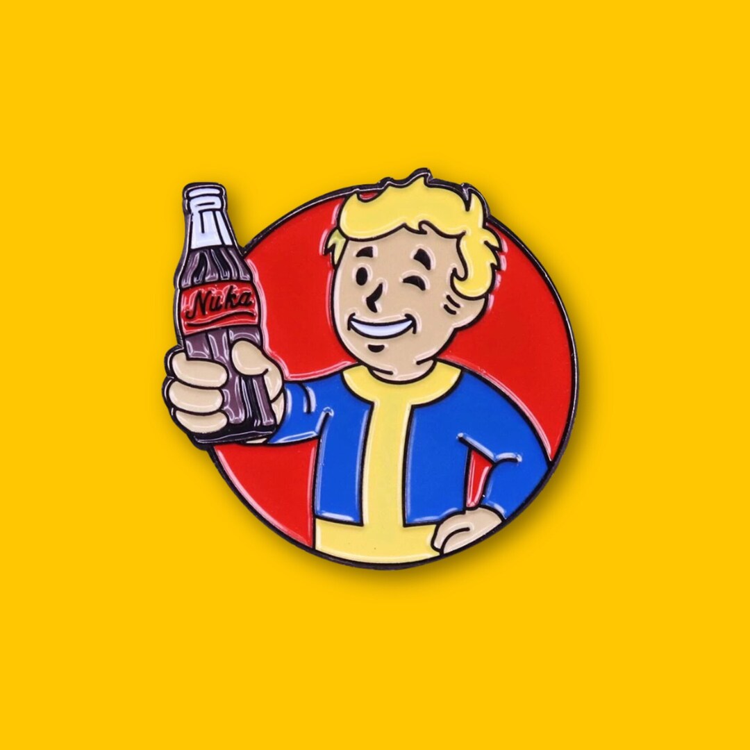 Fallout Vault Boy Enamel Pin Gamer Gift - Etsy