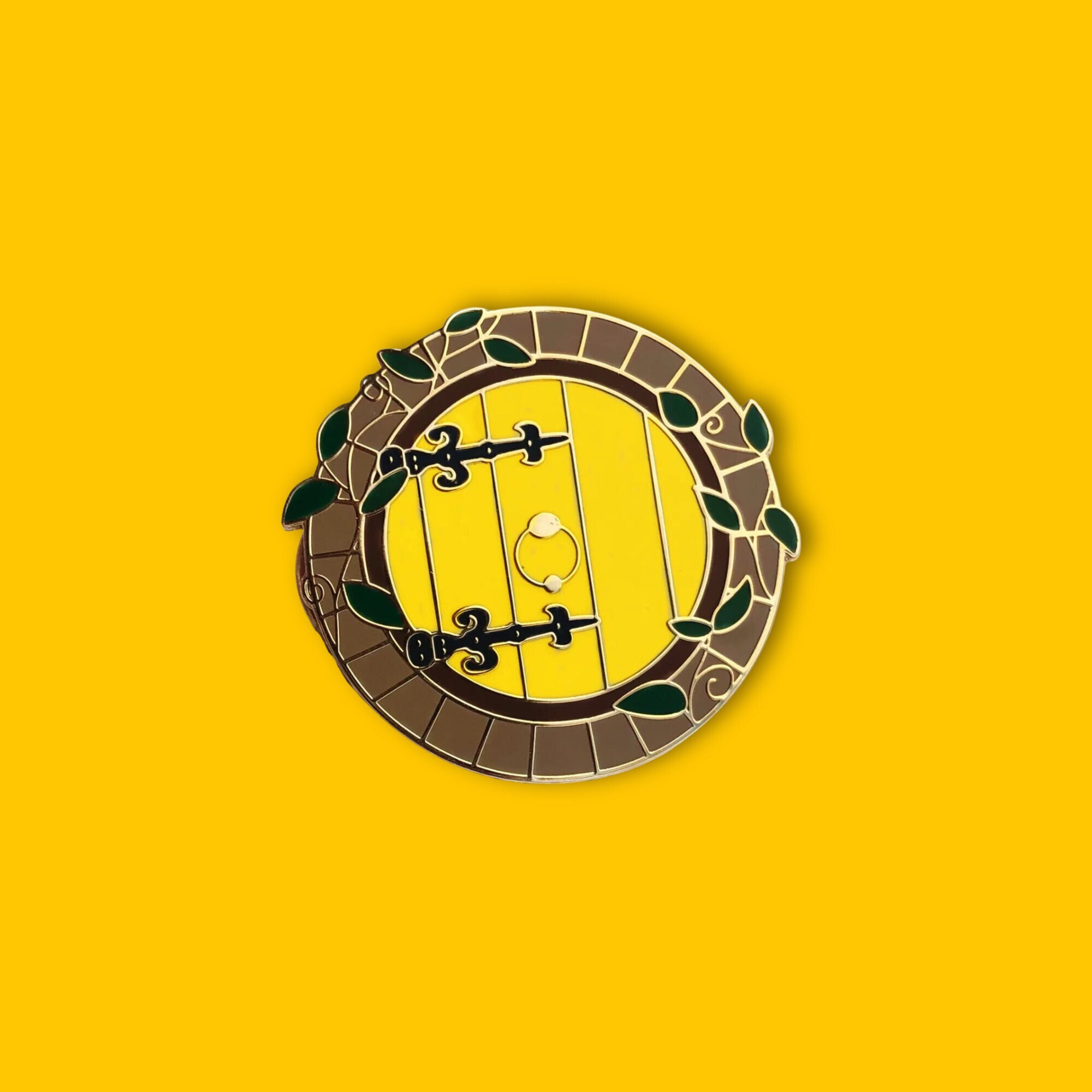 Hobbit Door Lord of the Rings Enamel Pin Fantasy Gift - Etsy