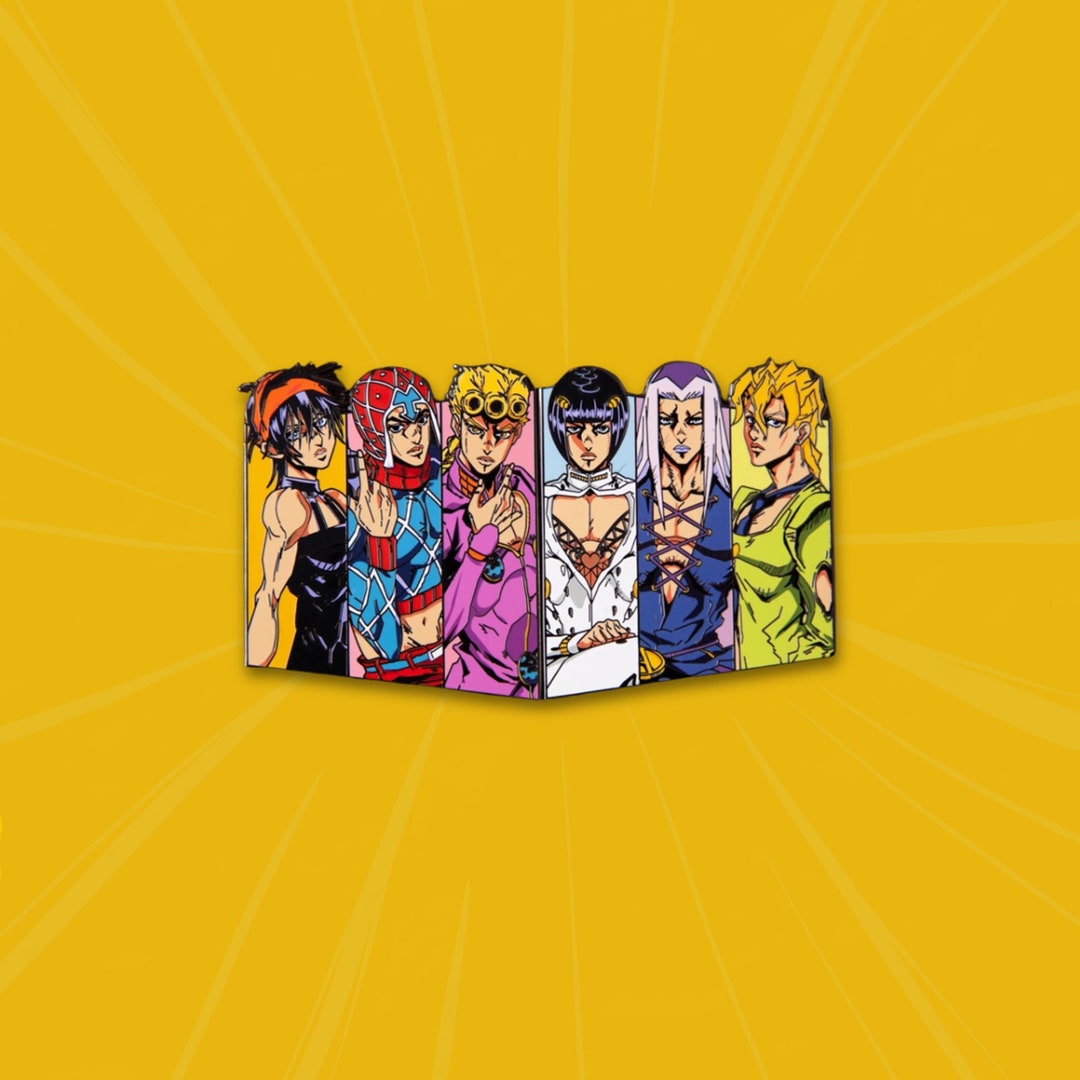 Jojo Enamel Pin Large Anime Gift - Etsy