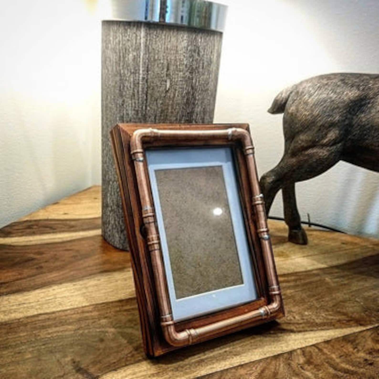 Steampunk Picture Frame retro Industrial Home Decor Photo - Etsy
