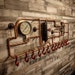 Steampunk Coat Rack Retro Industrial Wall Art - Etsy