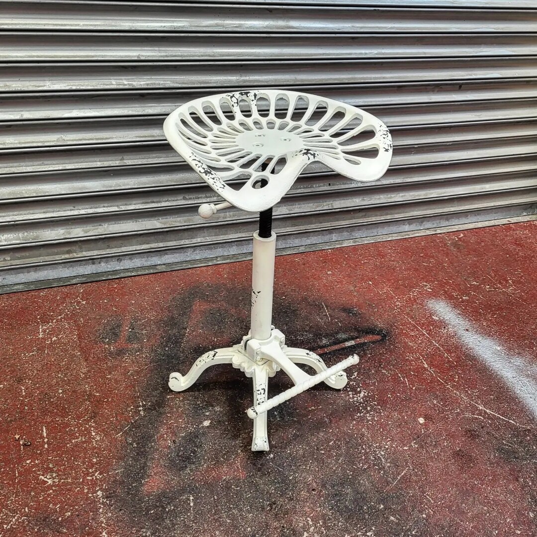 The Farmland Steampunk Bar Stool - Etsy