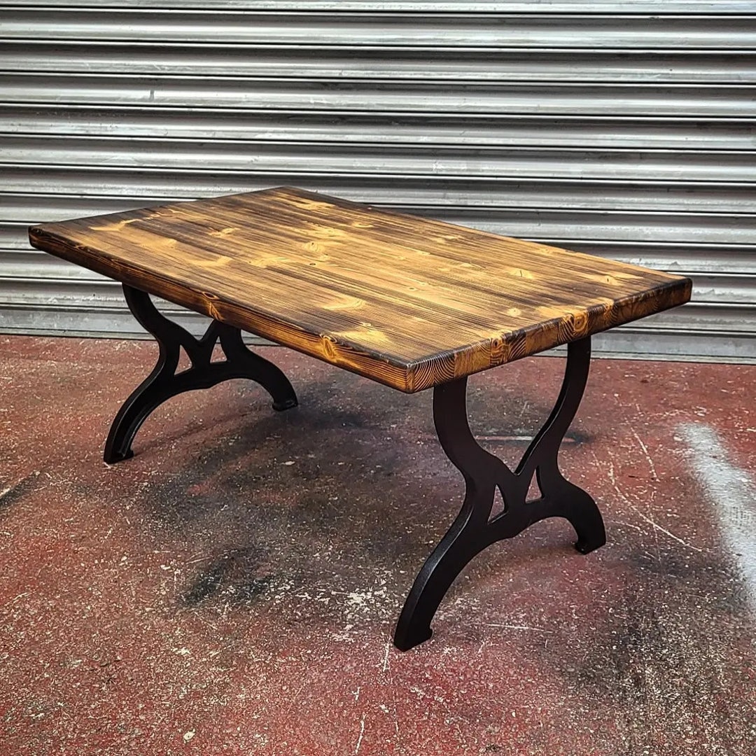 Steampunk Coffee Table - Retro Industrial Art - Etsy