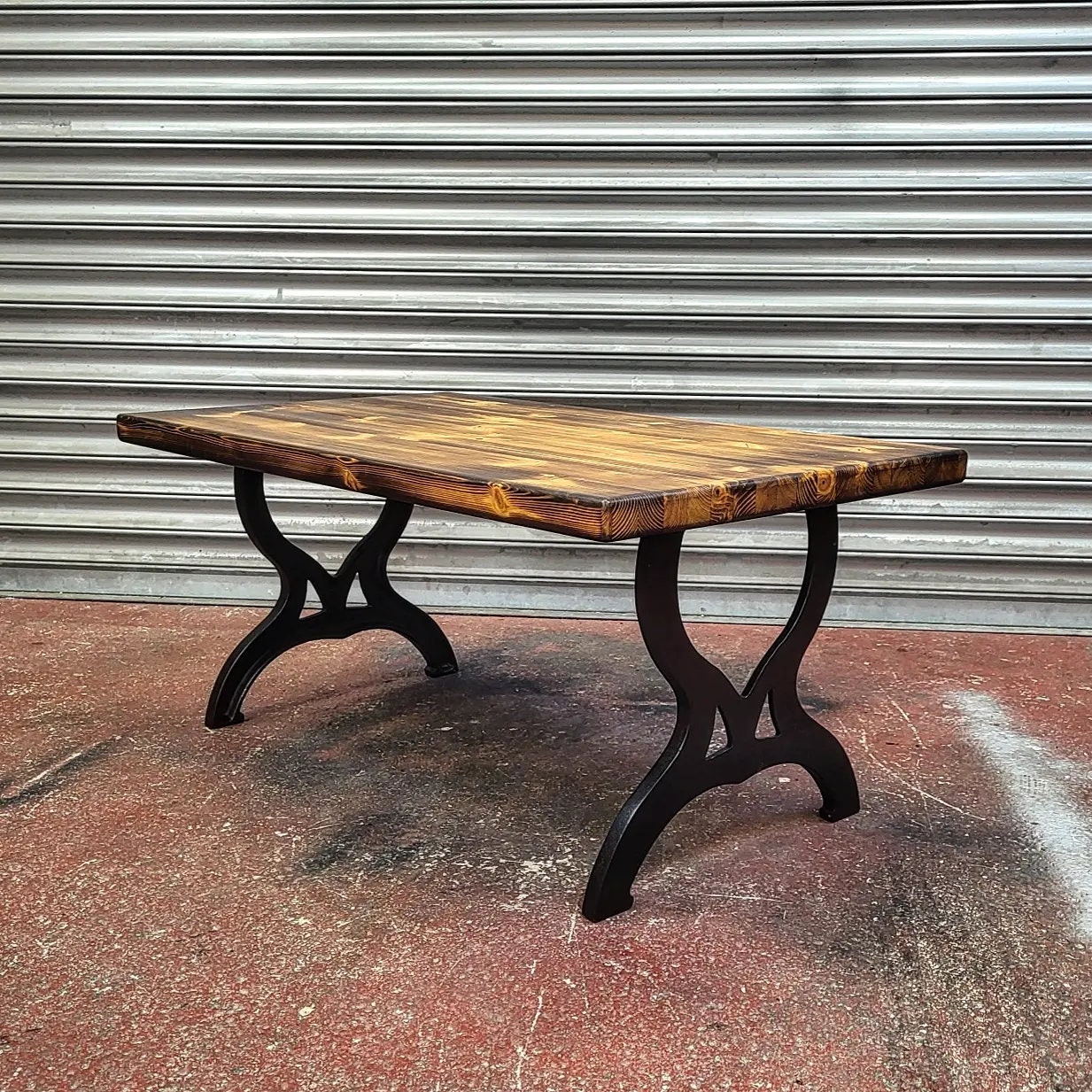 Steampunk Coffee Table - Retro Industrial Art - Etsy