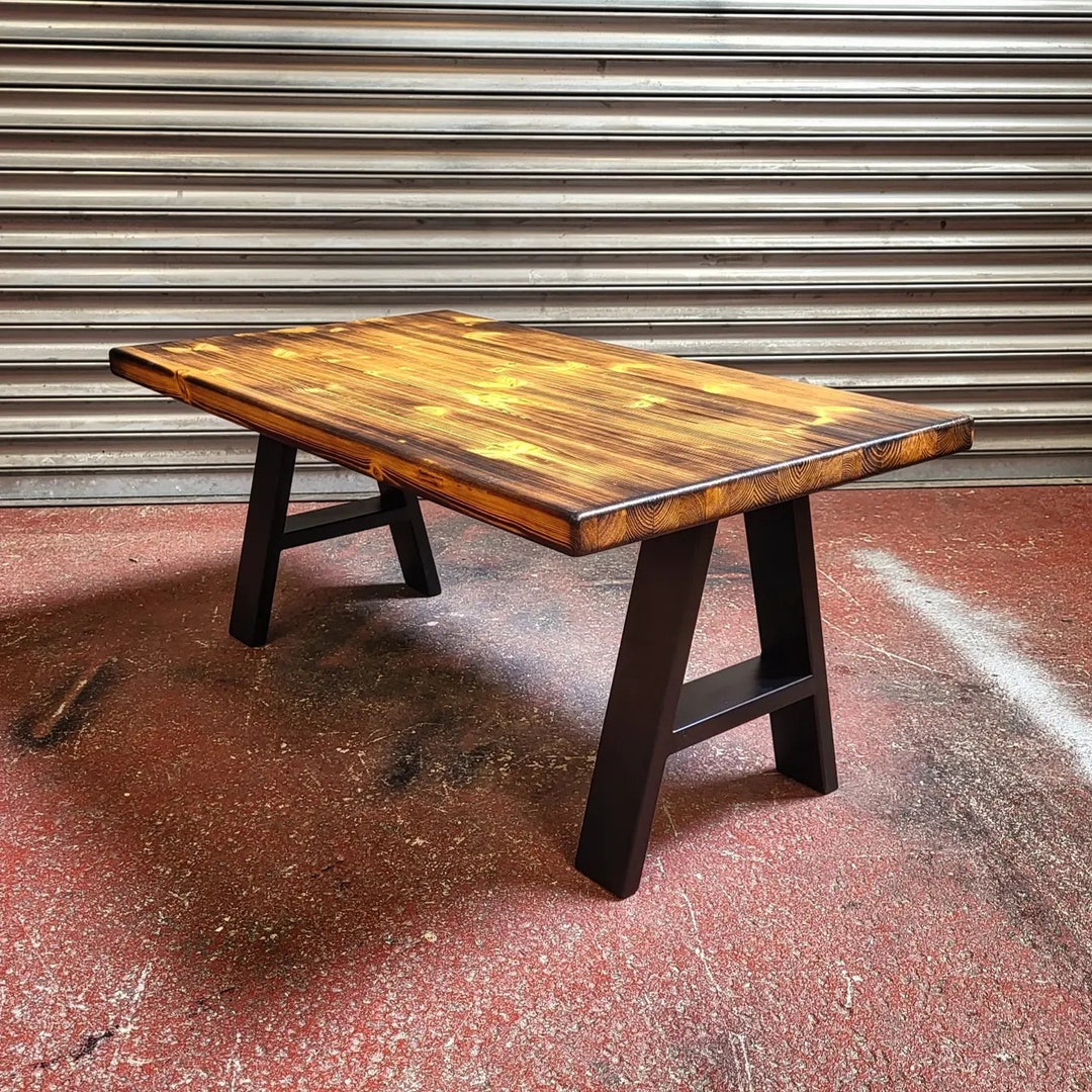 Steampunk Coffee Table - Retro Industrial Art - Etsy