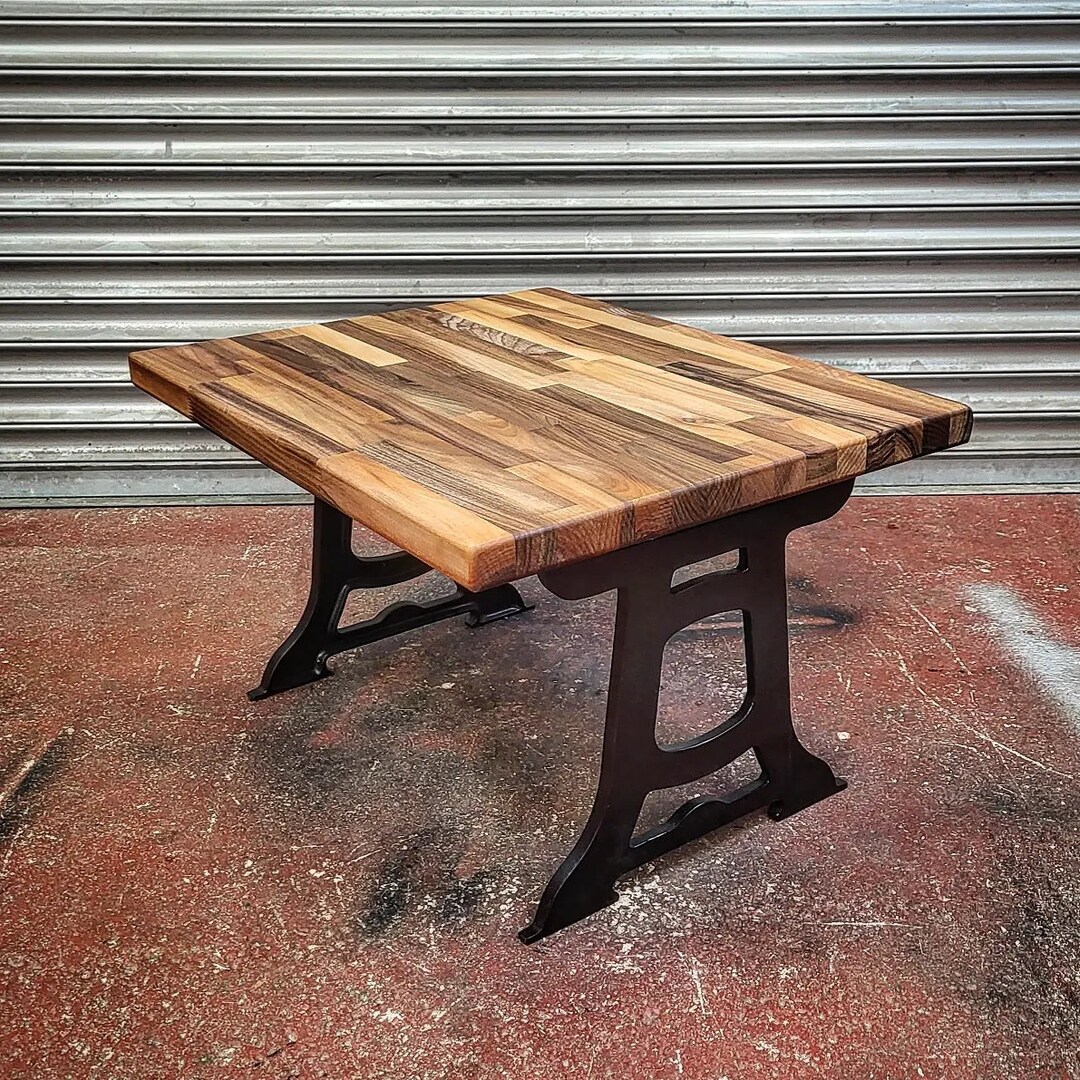 Steampunk Coffee Table - Retro Industrial Art - Etsy