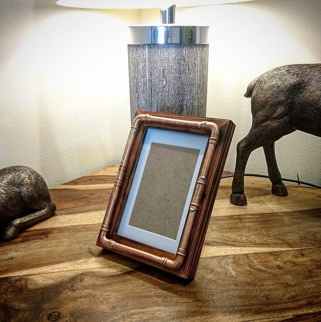 Steampunk Picture Frame -retro Industrial Home Decor Photo - Etsy