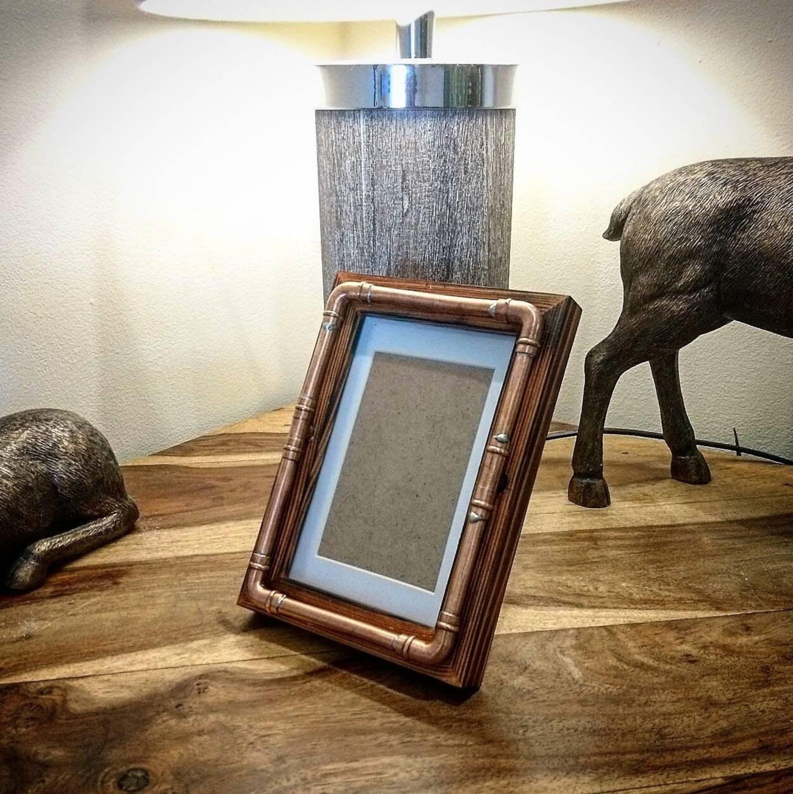 Steampunk Picture Frame -retro Industrial Home Decor Photo - Etsy