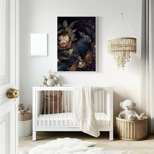 Dark Botanical PRINTABLE Art Floral Art Prints Digital Art Prints Moody ...