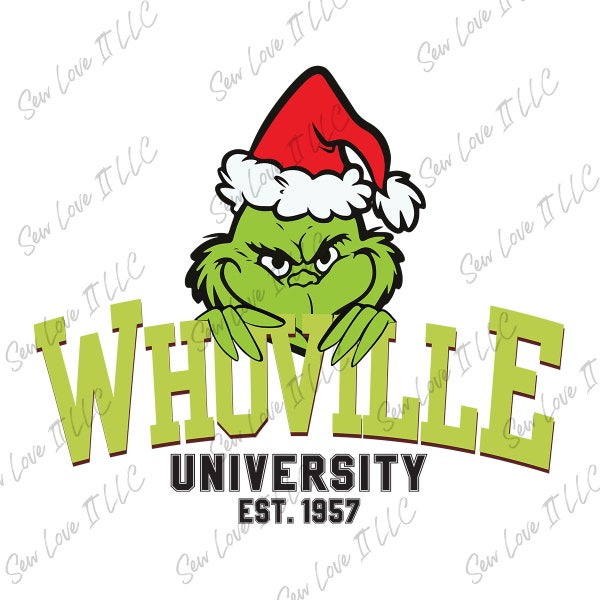 Grinch Dtf Design - Etsy