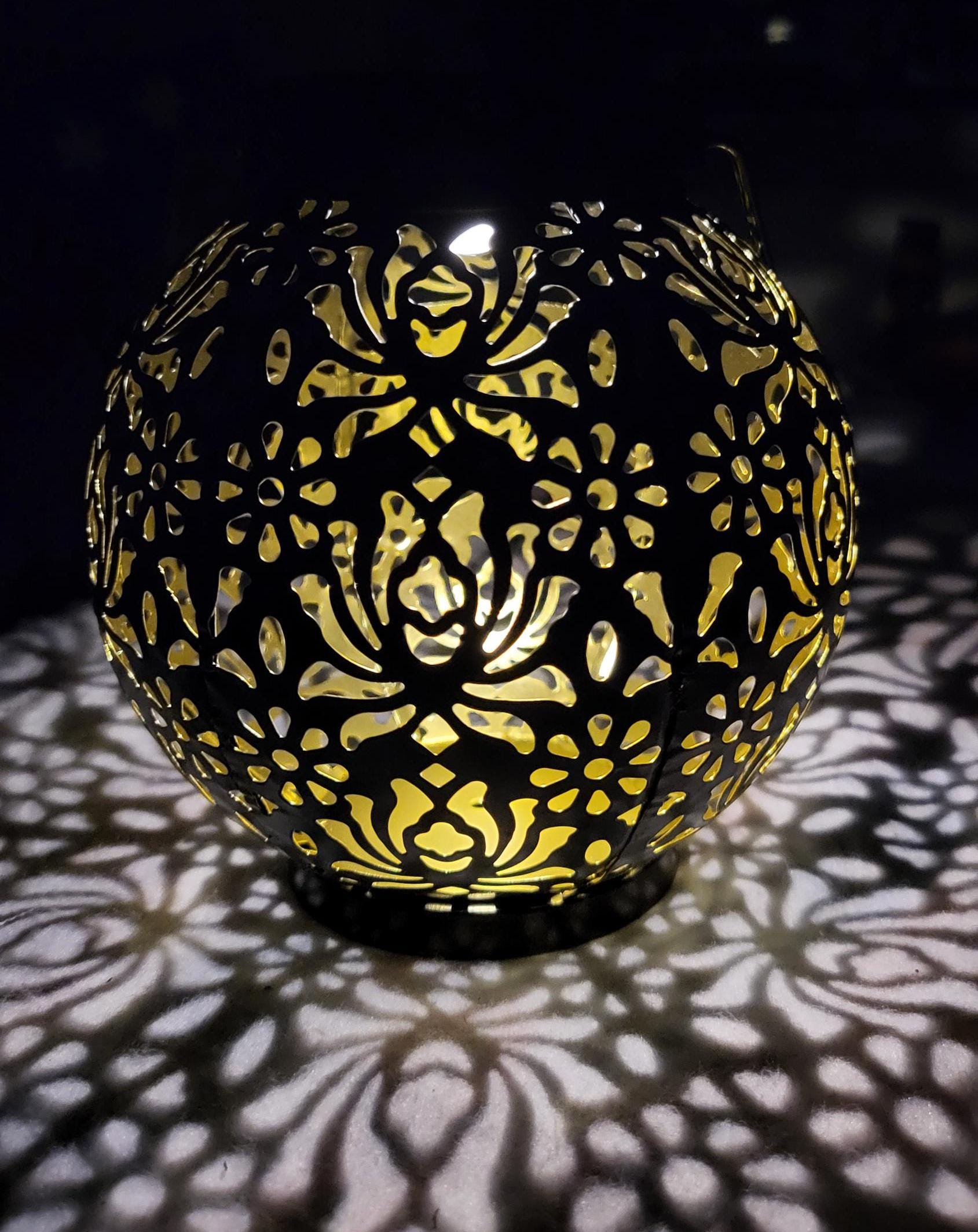 Retro Solar Lantern Light - Etsy