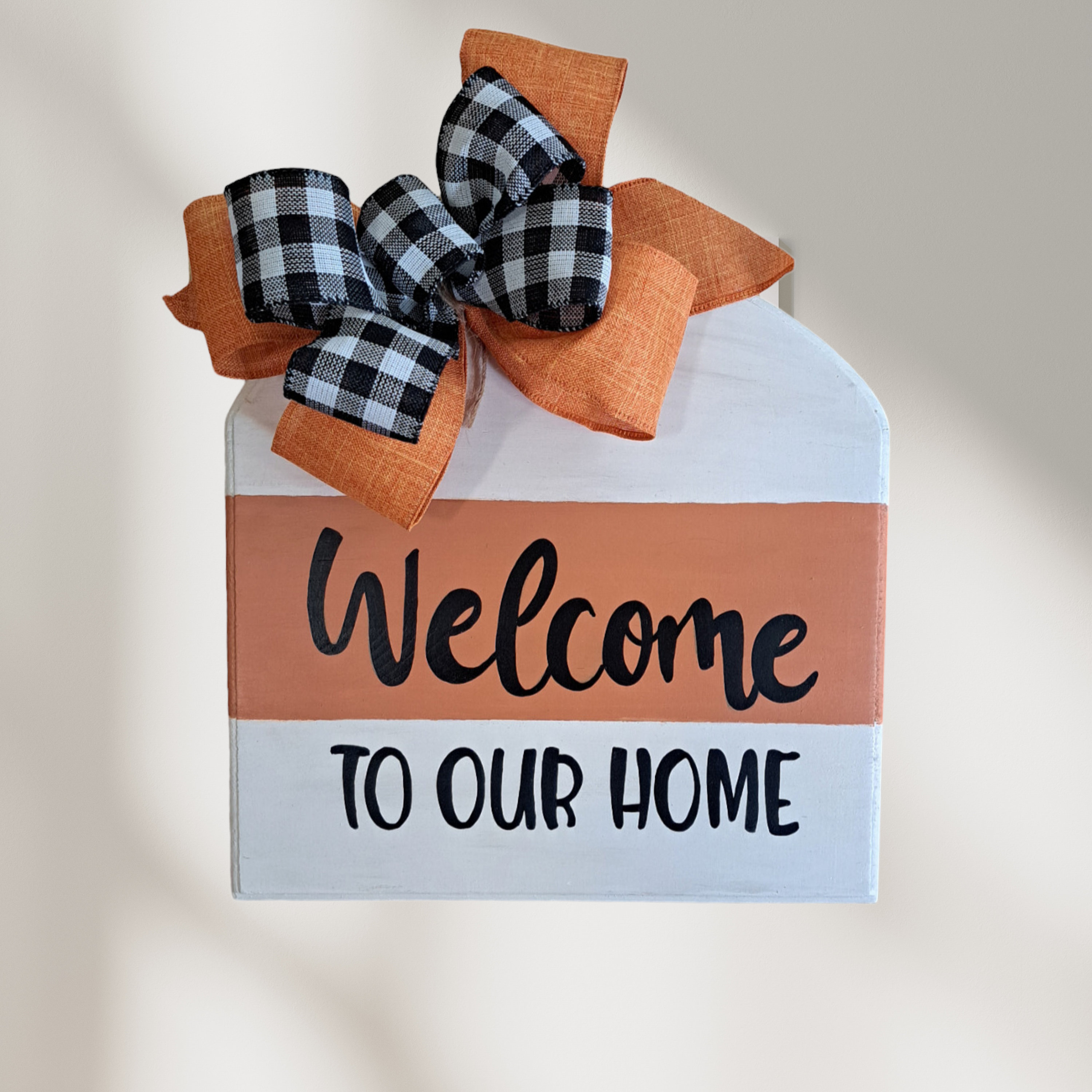 Handcrafted Wooden Welcome Sign for Your Home - Etsy
