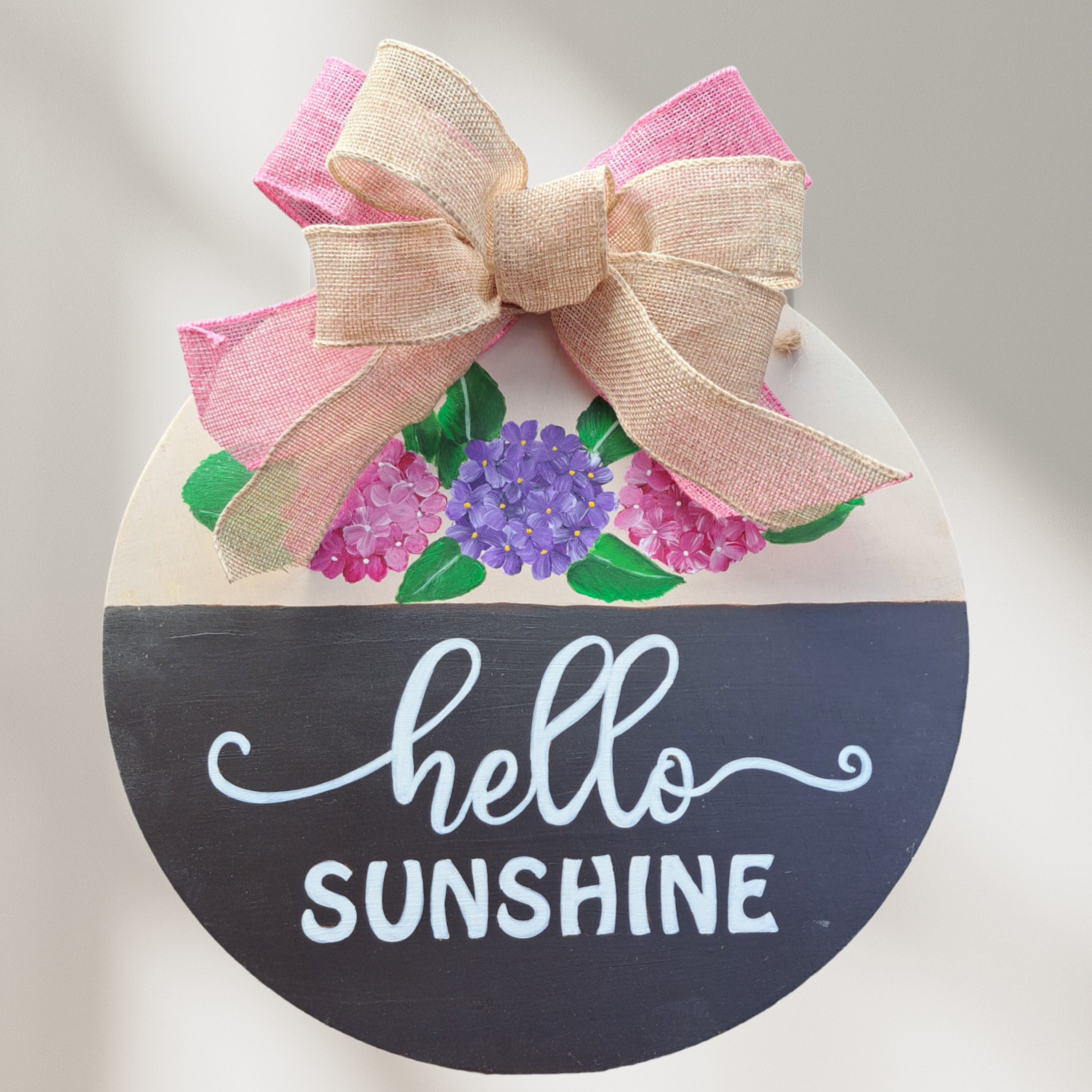 Hand Painted Wooden Sign, Front Door Sign, Door Decoration - Etsy