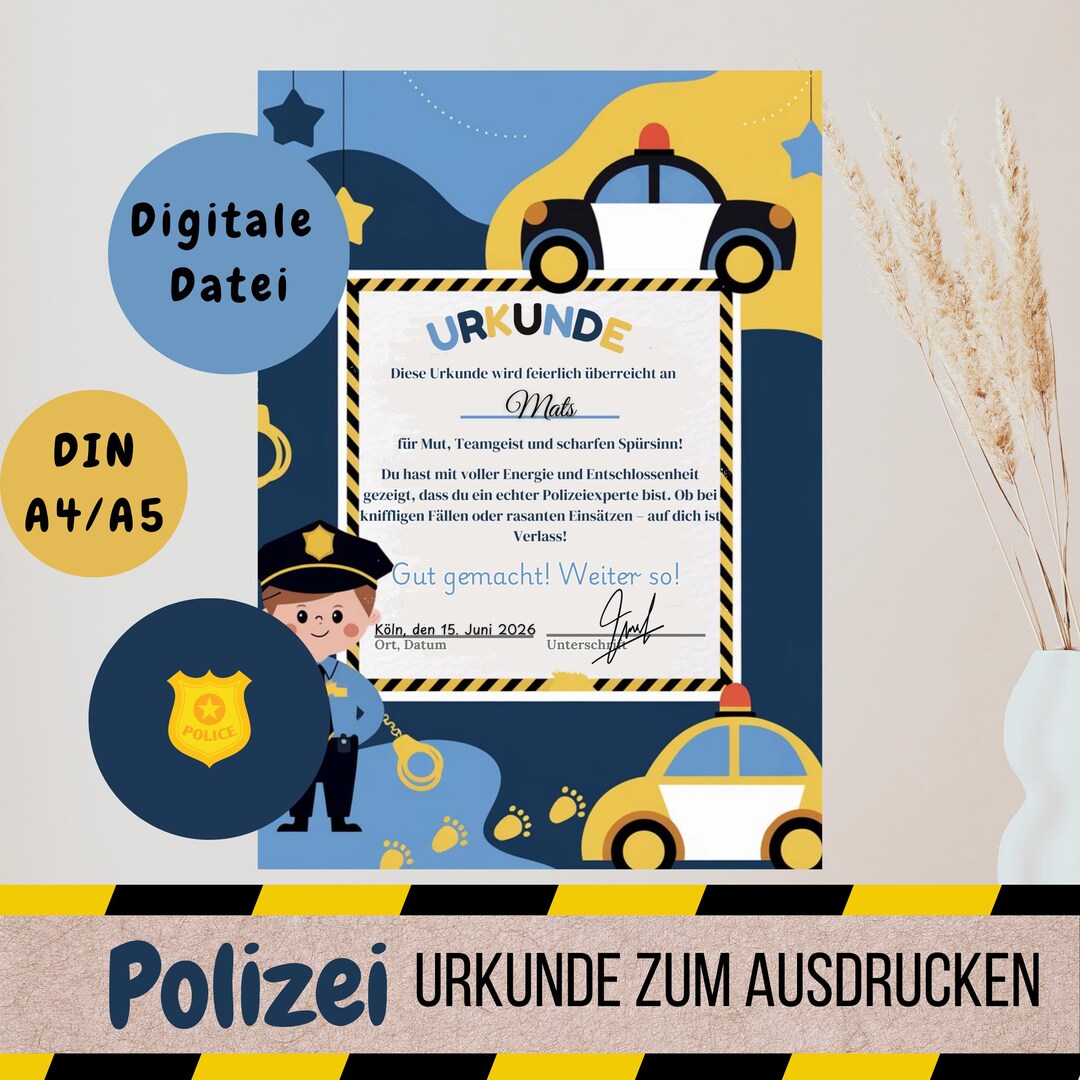 Police Certificate, Police Certificate, Tournament, Treasure Hunt ...