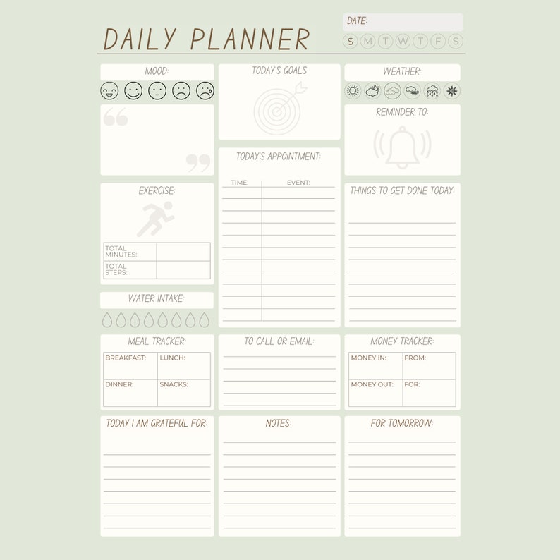 Daily Planner Printable, Hourly Planner, Military Time Plan, Time ...