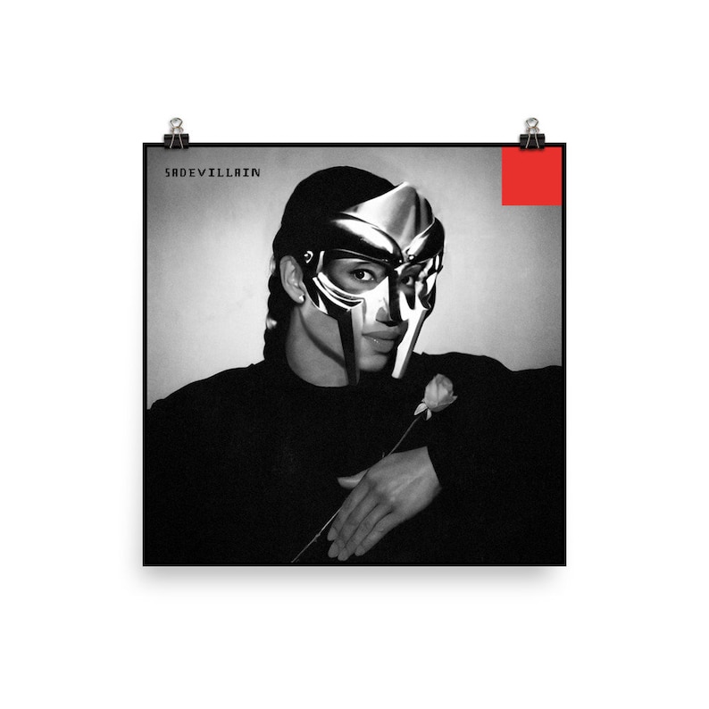 MF DOOM Sade Sadevillain Rap Hip Hop Poster - Rare Exclusive - 2 Colors ...