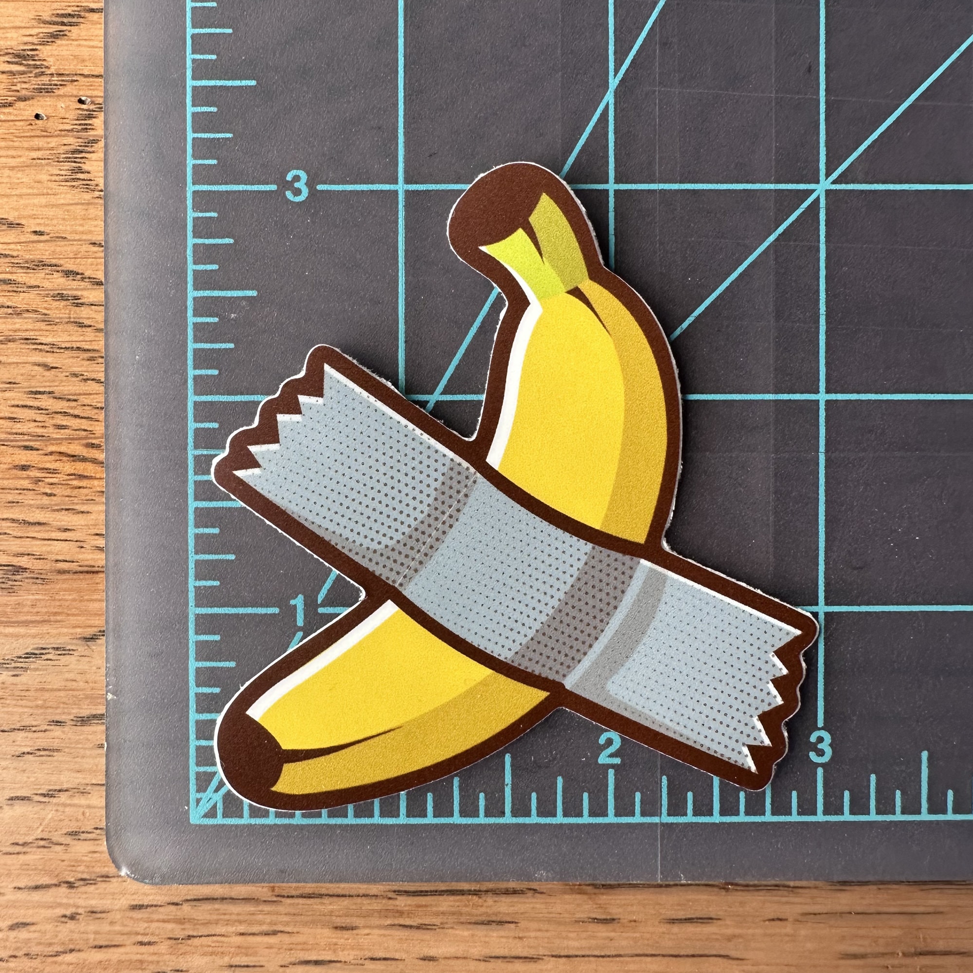 Duct Tape Banana - Fine Art, Vinyl Sticker, Masterpiece, Funny, Artwork ...