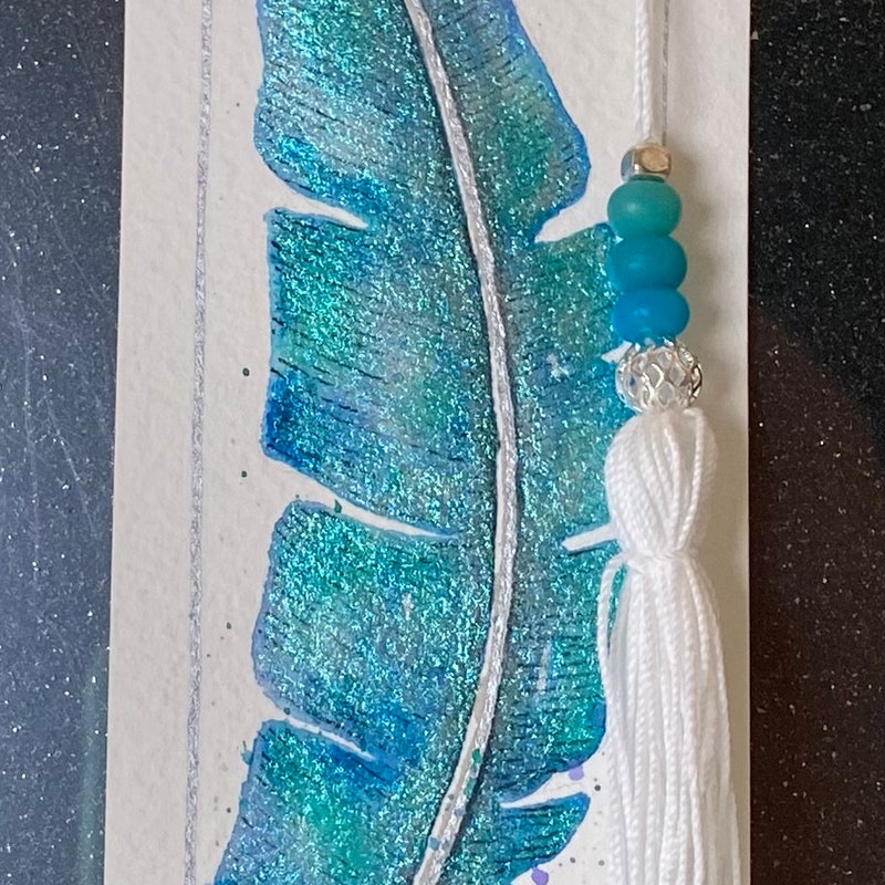 Handpainted Bookmark - Etsy