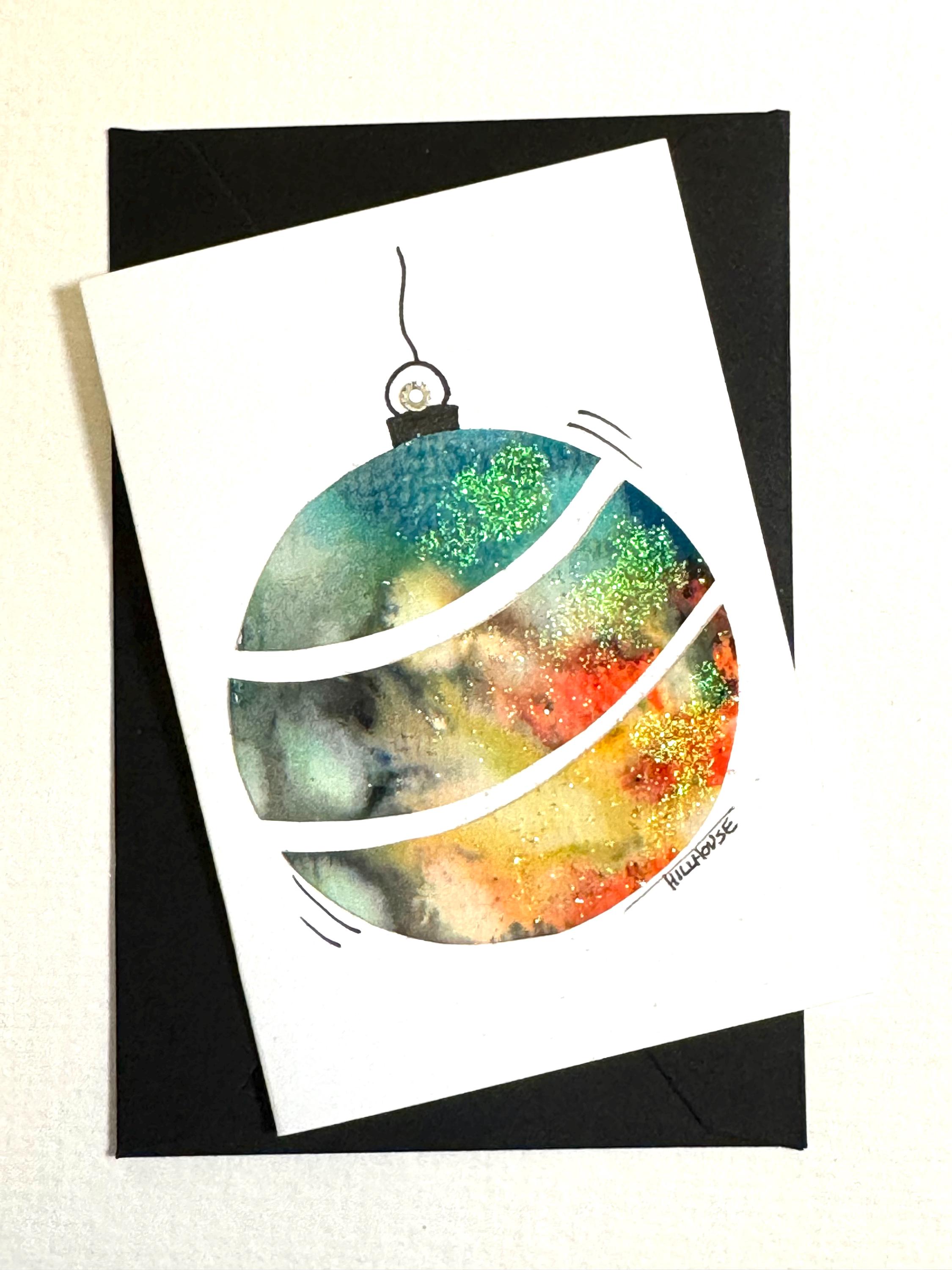 Original Handpainted Christmas Note Cards, Set of 6 - Etsy