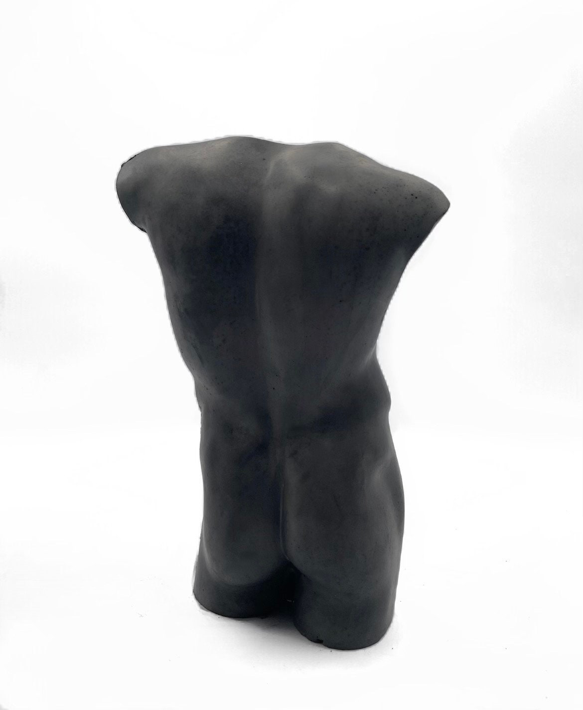 Customizable Concrete Male Torso David Statue 8inches Tall masculine ...