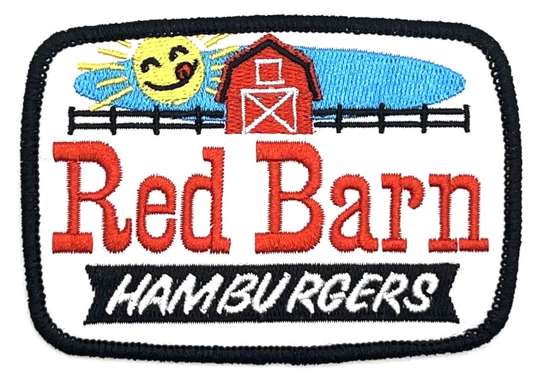 Red Barn Hamburgers Restaurant Food Country Style Vintage Style Retro ...