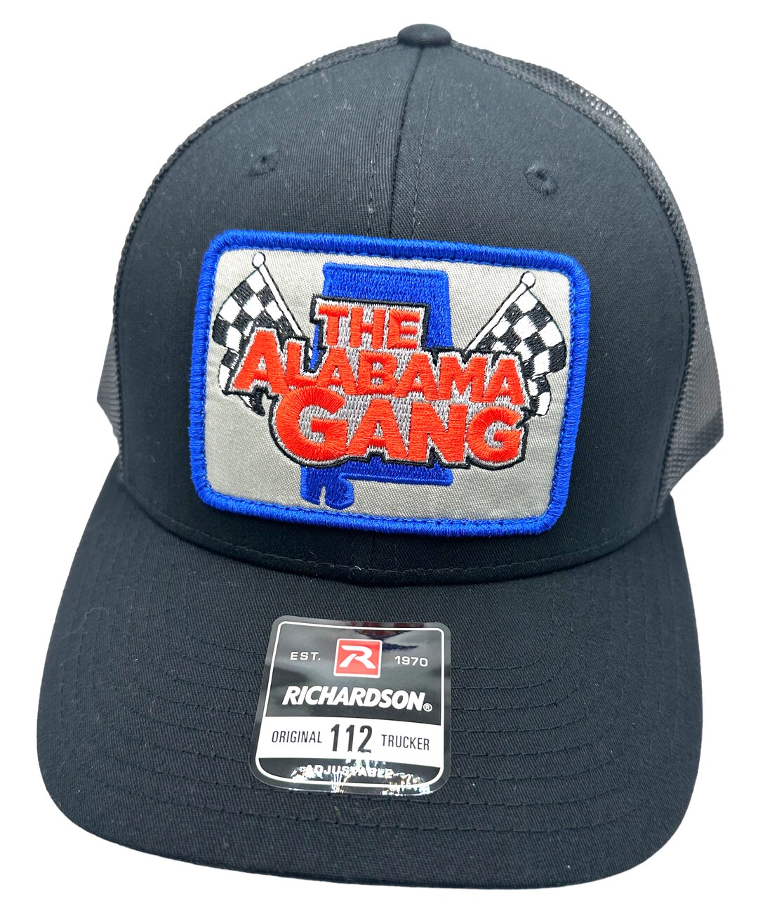 Alabama Gang Nascar Racing Richardson 112 Trucker Snapback Hat Cap ...