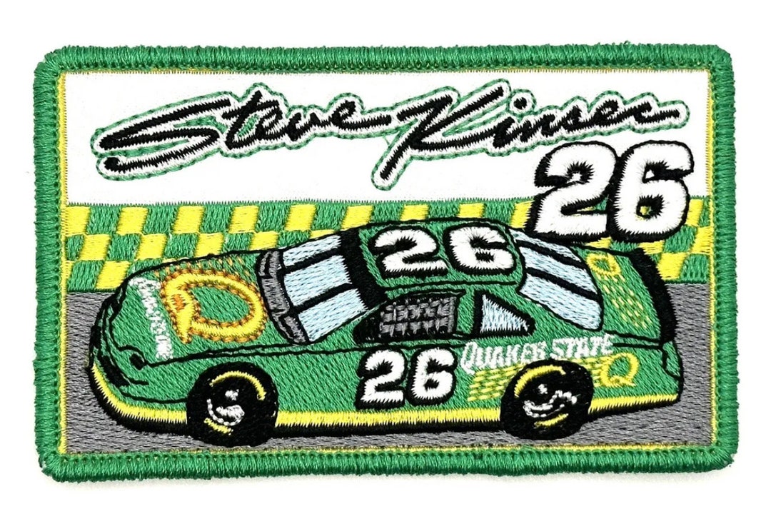 Steve Kinser World of Outlaws NASCAR Racing Patch Vintage Retro Style ...