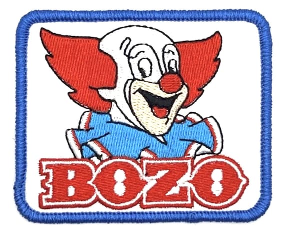 Bozo The Clown Kids TV Classic Show Iron Sew On Patch… - Gem