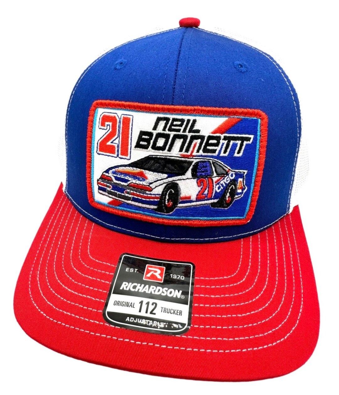 Neil Bonnett Citgo Wood Brothers Nascar Racing Richardson 112 Trucker ...