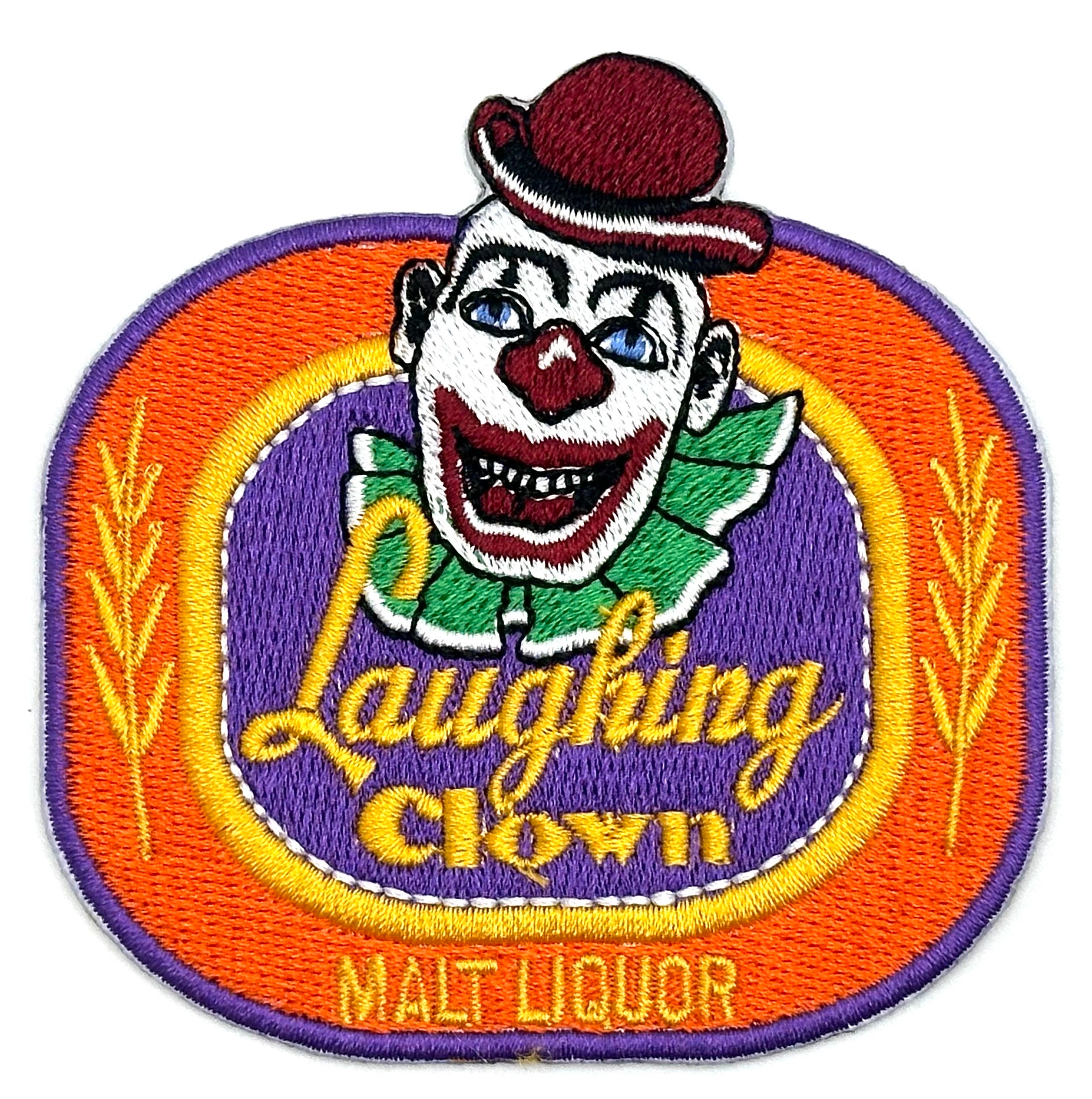 Laughing Clown NASCAR Racing Patch Movie Talladega Nights Retro Style ...